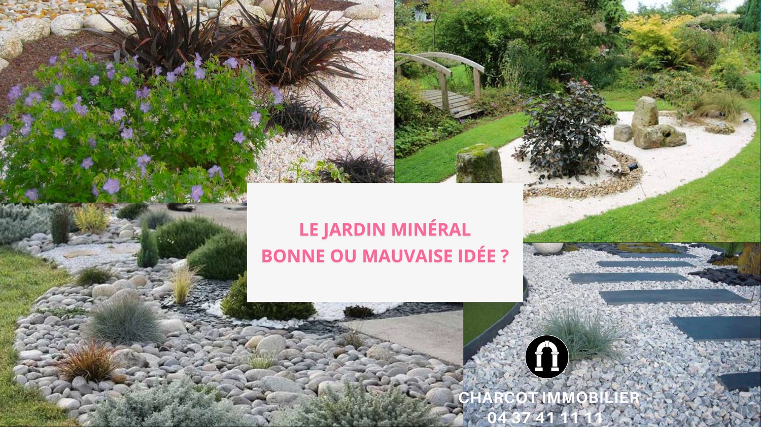 Le jardin minéral | Charcot Immobilier